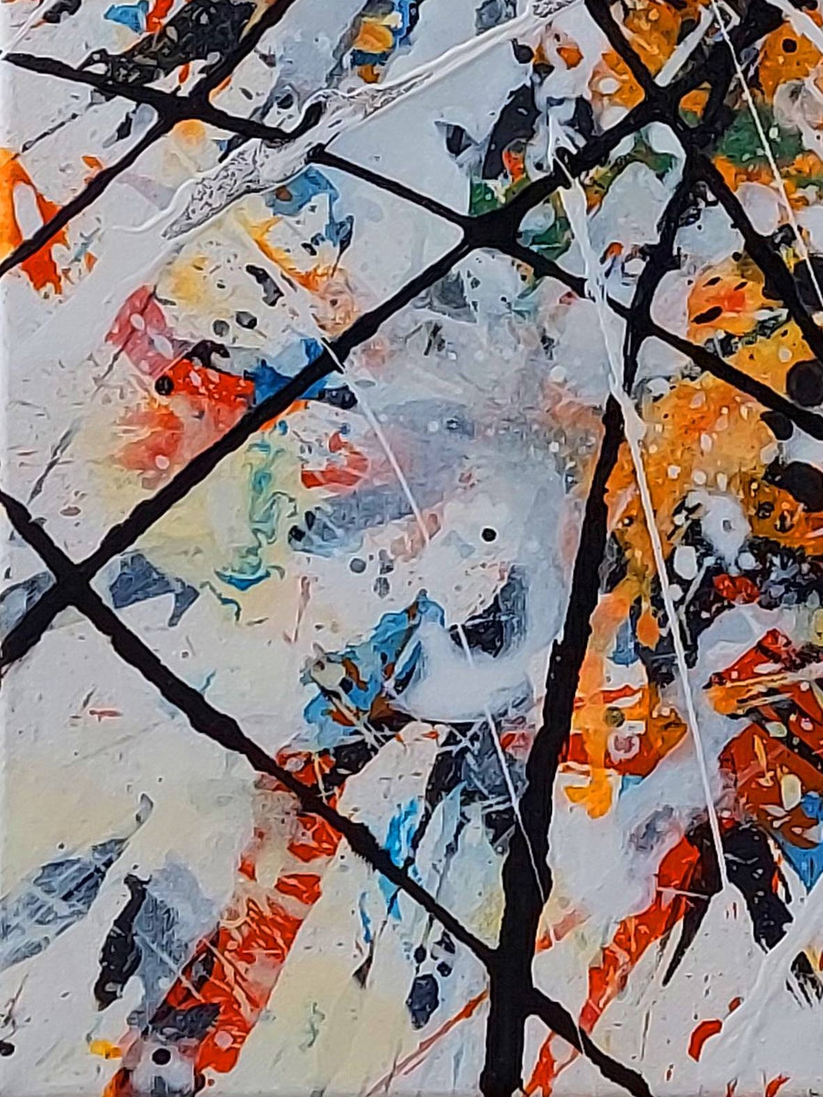 "Graduation" Abstract Painting – OmarFineArt